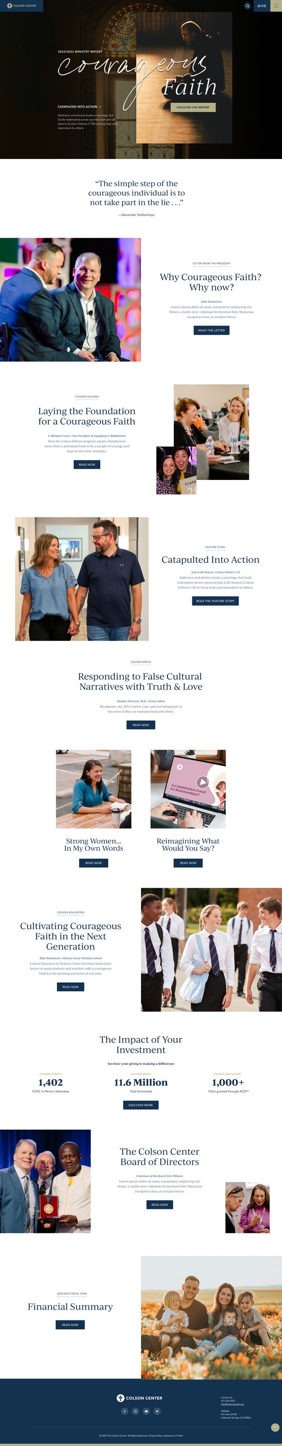 2023 Ministry Report